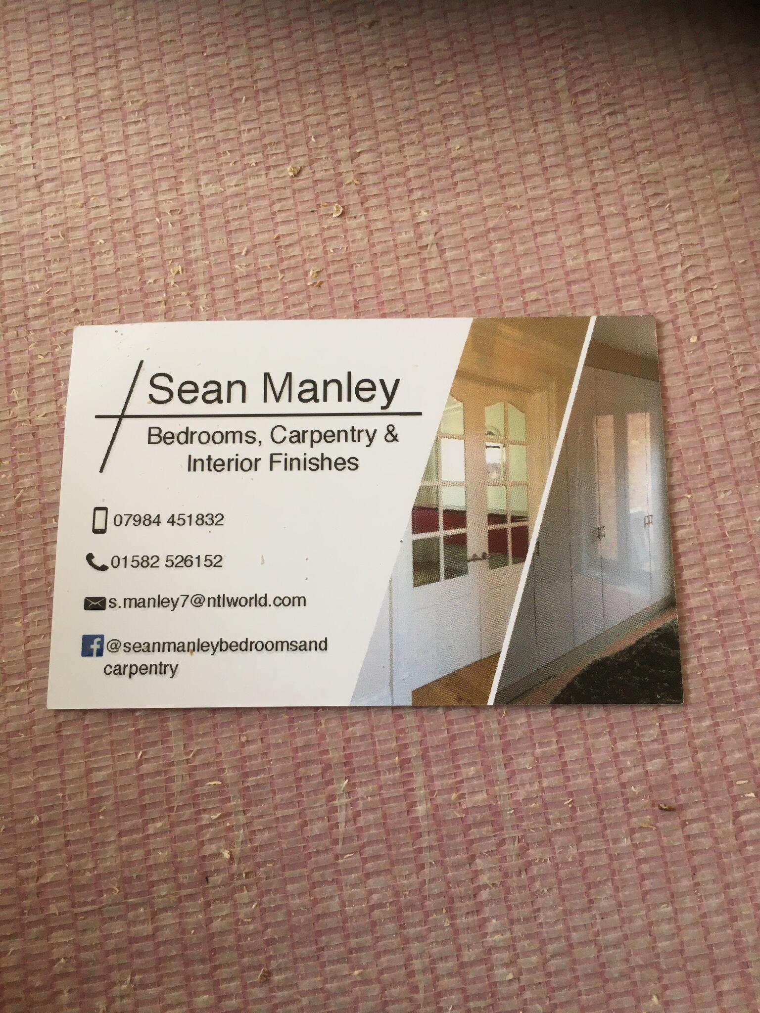 Sean Manley Bedrooms, Carpentry And Interior Finishes - Luton - Nextdoor