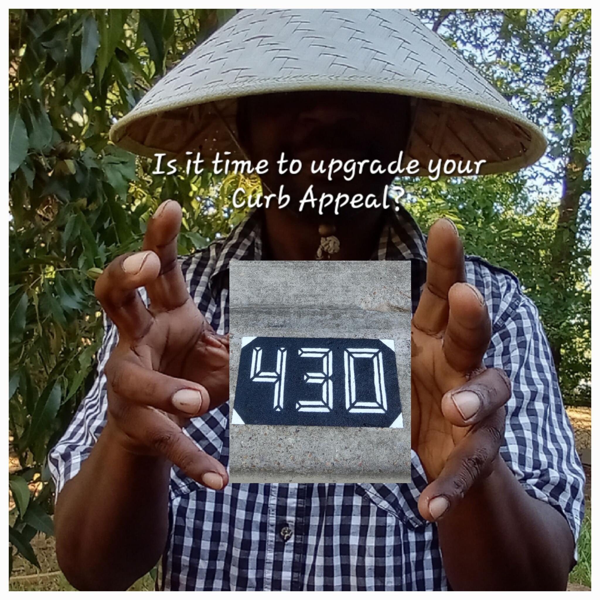 Troy's Custom Address Curb Painting - Houston, TX - Nextdoor