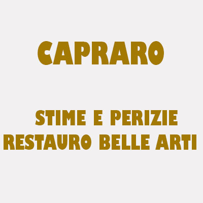 Capraro - Stime e Perizie - Restauro Belle Arti - Nextdoor
