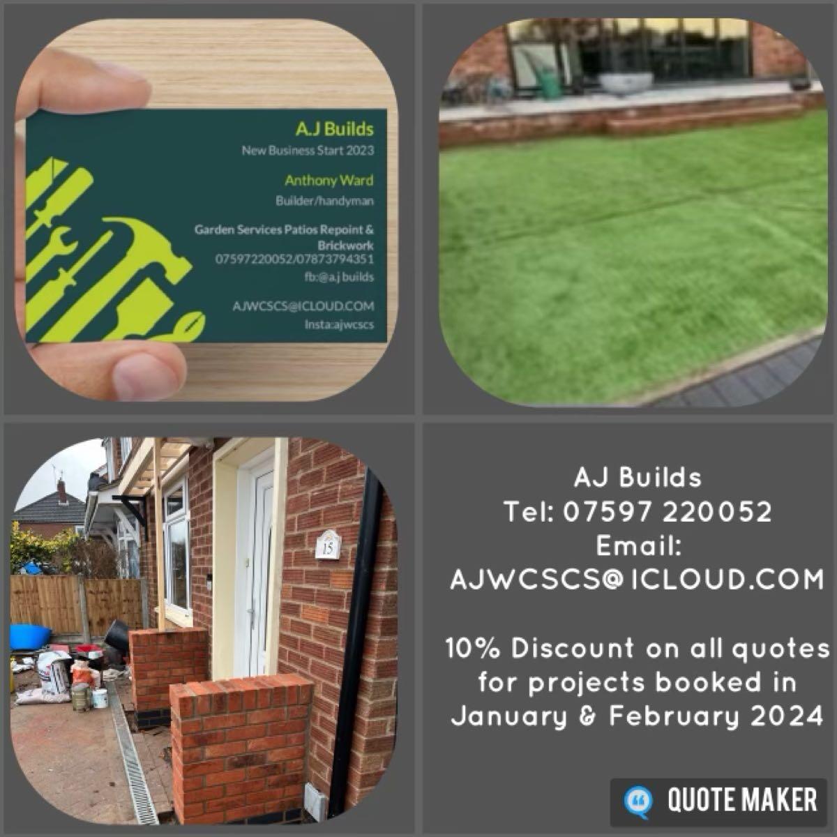 A.J Builds - Coventry - Nextdoor