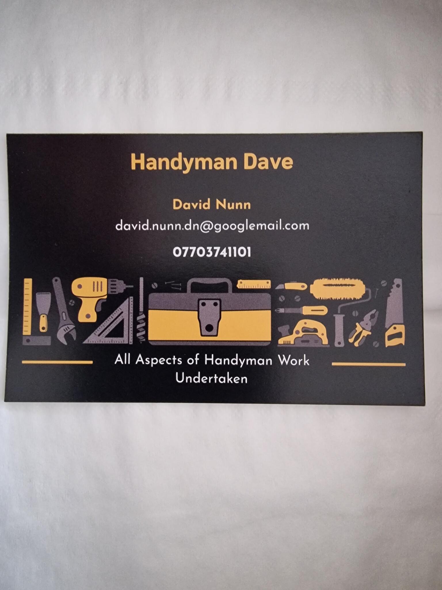 Handyman Dave - Bungay, GB-ENG - Nextdoor