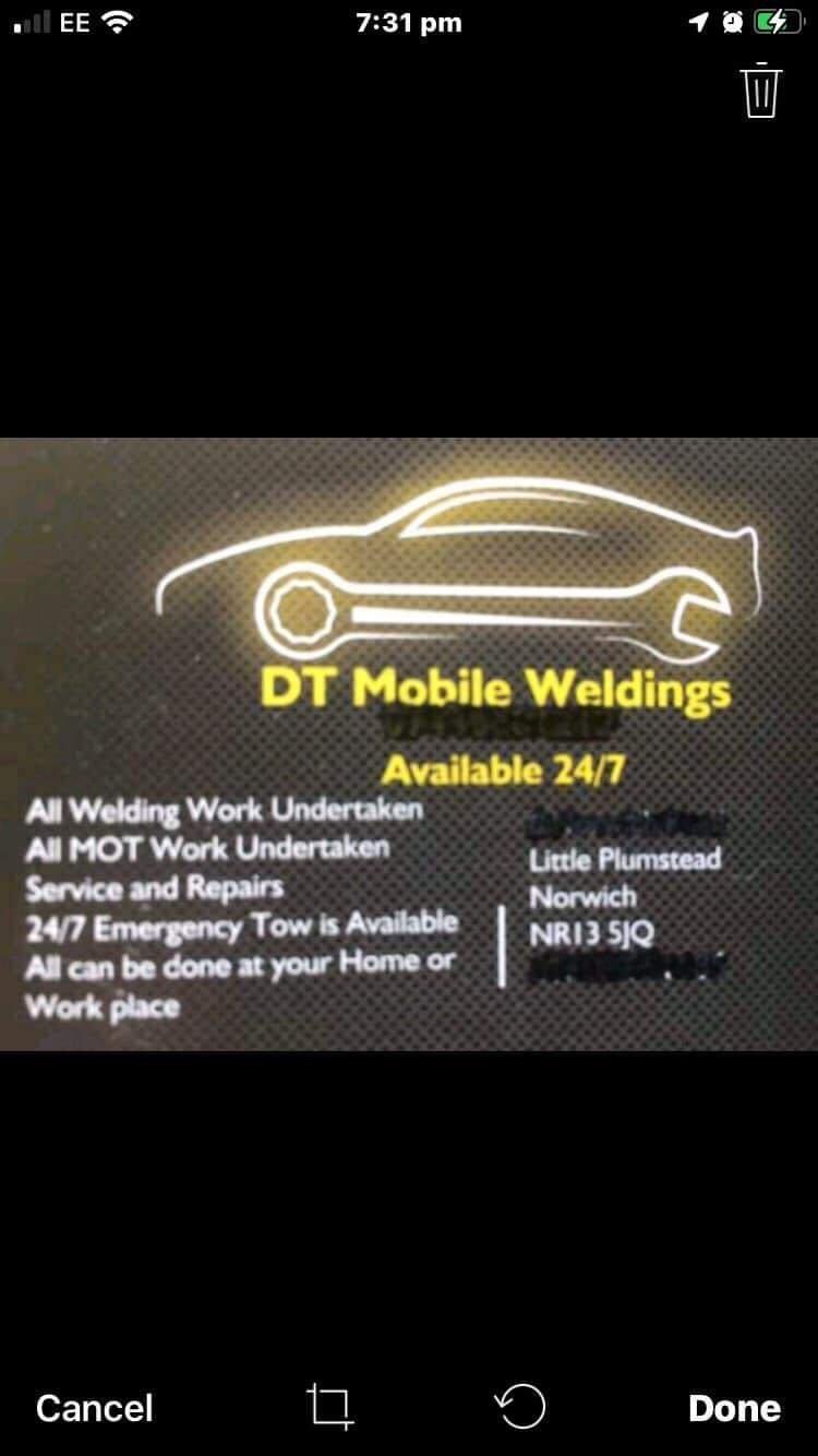 Dt mobile welding - Nextdoor