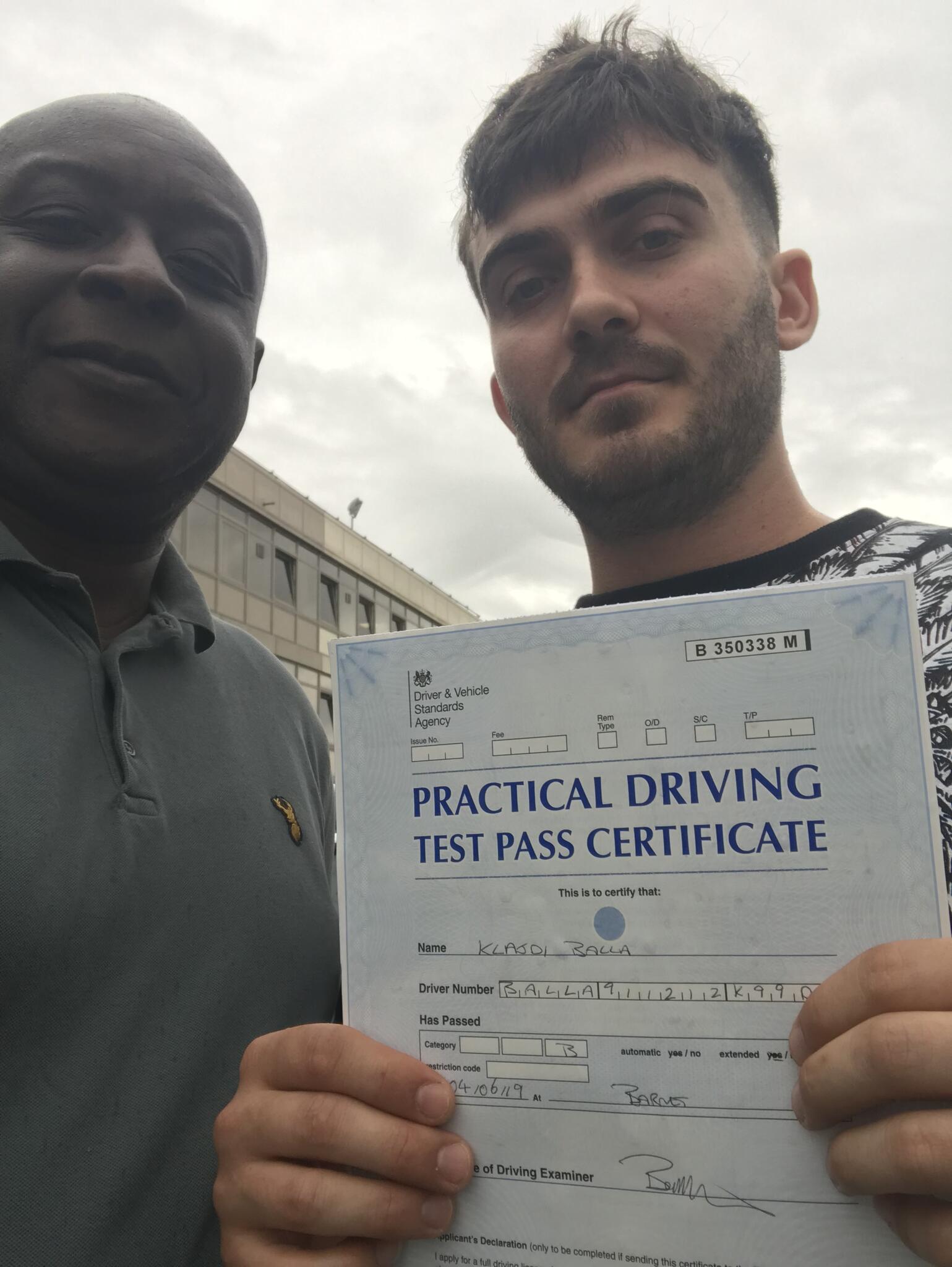 Ebenezer Driving Instructor AA - Sunderland, GB-ENG - Nextdoor