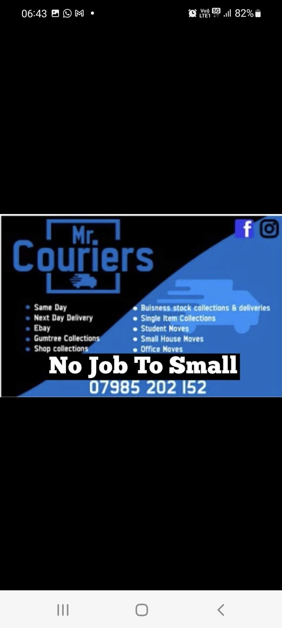 MR Courier - Nextdoor