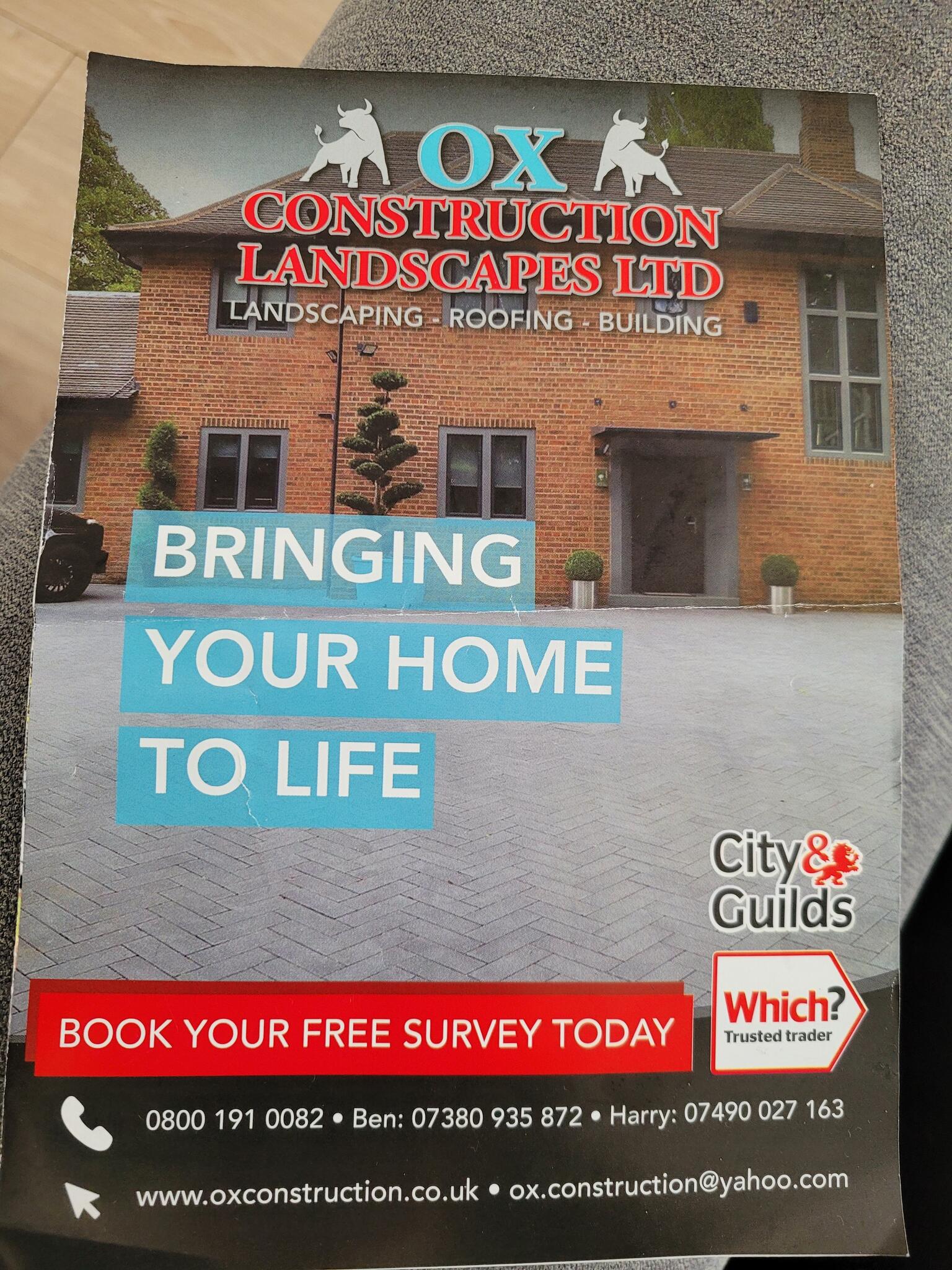 ox construction - Nextdoor