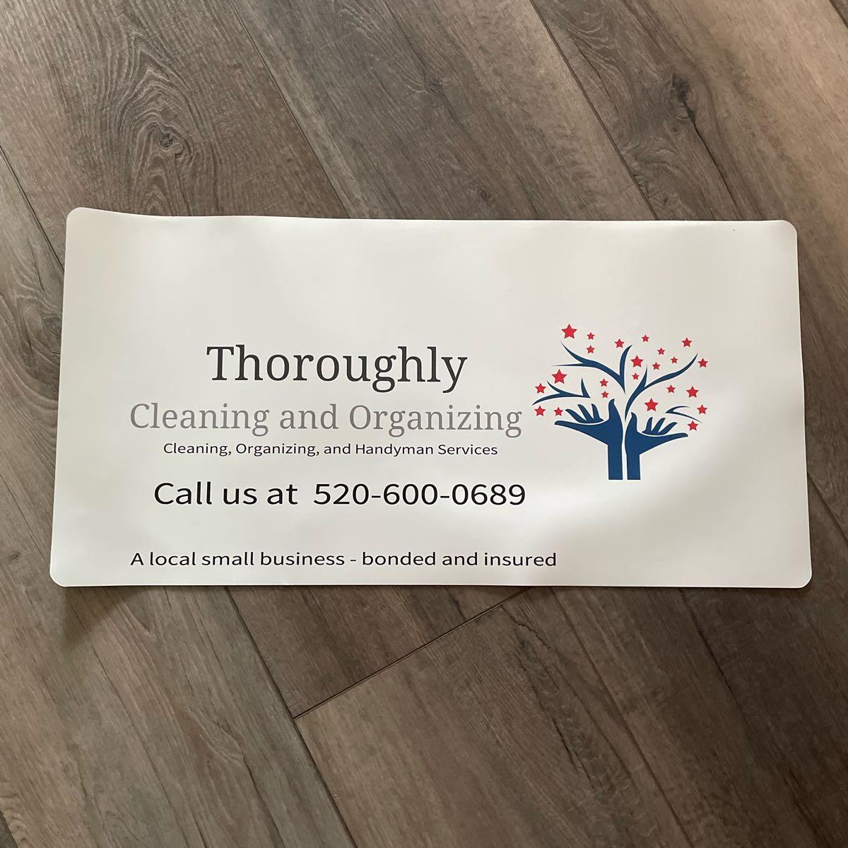 Thoroughly-Cleaning and Organizing - Nextdoor