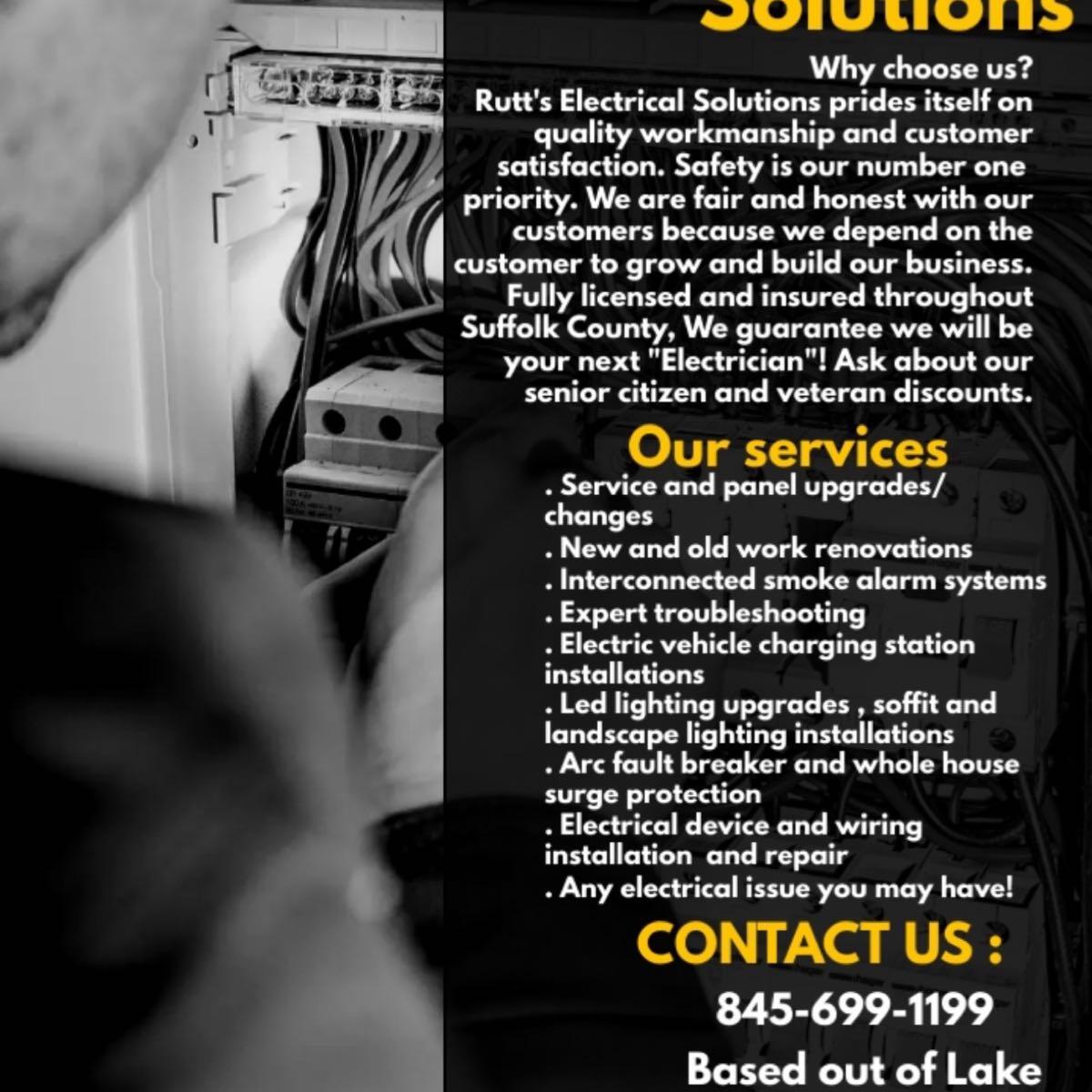 Rutt’s electrical solutions - Nextdoor