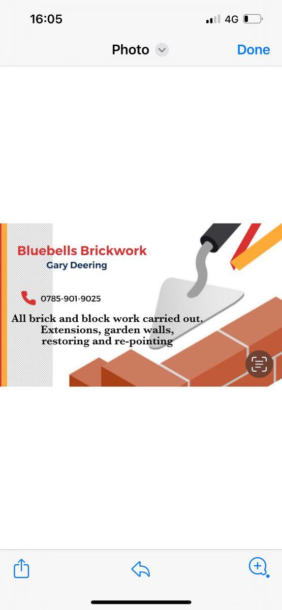 Blue bells brickwork - Nextdoor