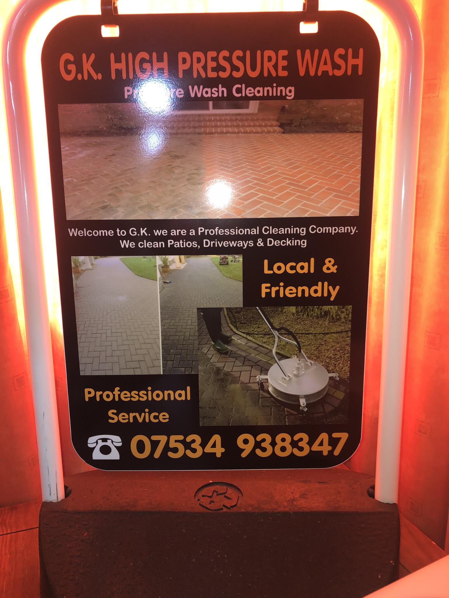 GK high pressure wash - Nextdoor