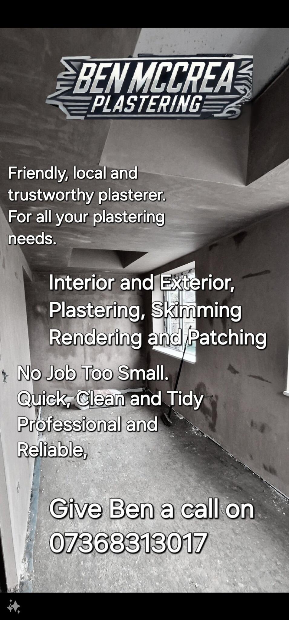 Ben McCrea Plastering - Nextdoor