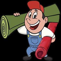 Carpet Installer Cartoon