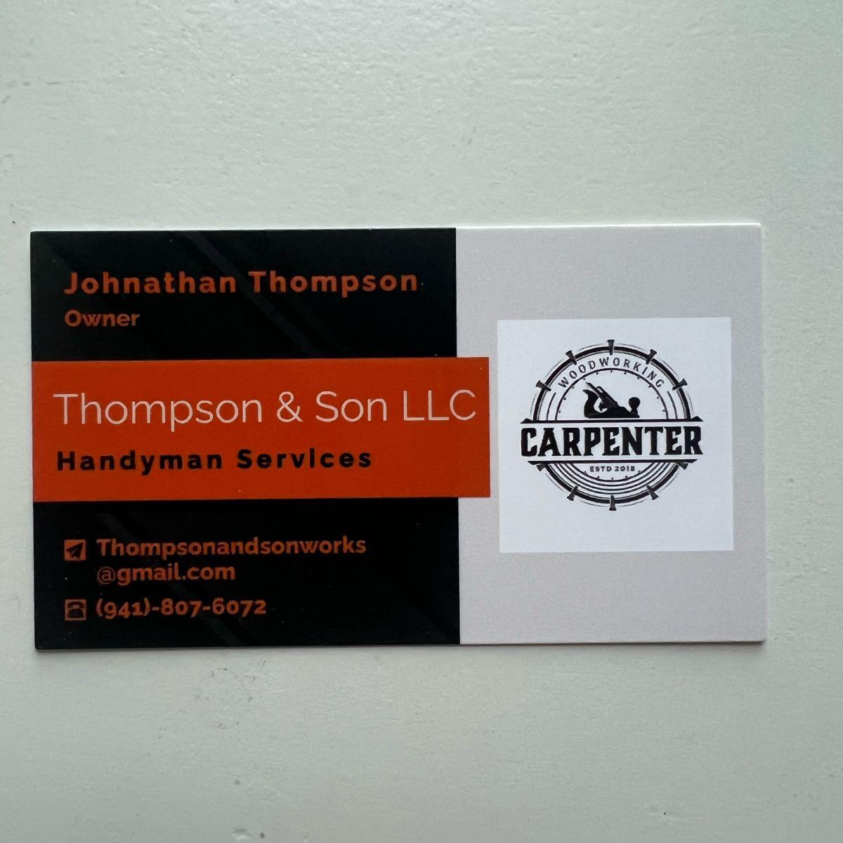 Thompson and Son Handyman Service LLC - Bradenton, FL - Nextdoor