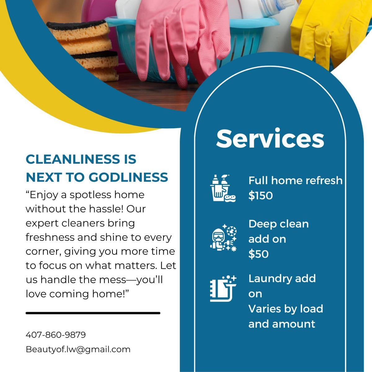 Adriana's Pristine Clean - Orlando, FL - Nextdoor