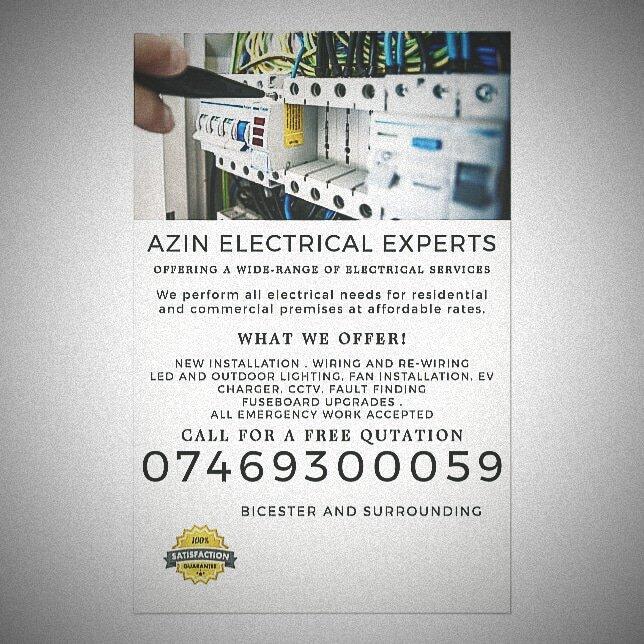 AZIN ELECTRICAL LTD - Bicester - Nextdoor