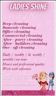Ladies Shine Cleaning Service - Epsom - Nextdoor