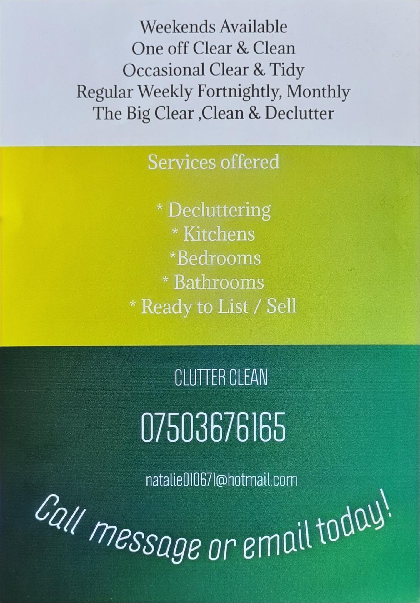 Clutter Clean - Nextdoor