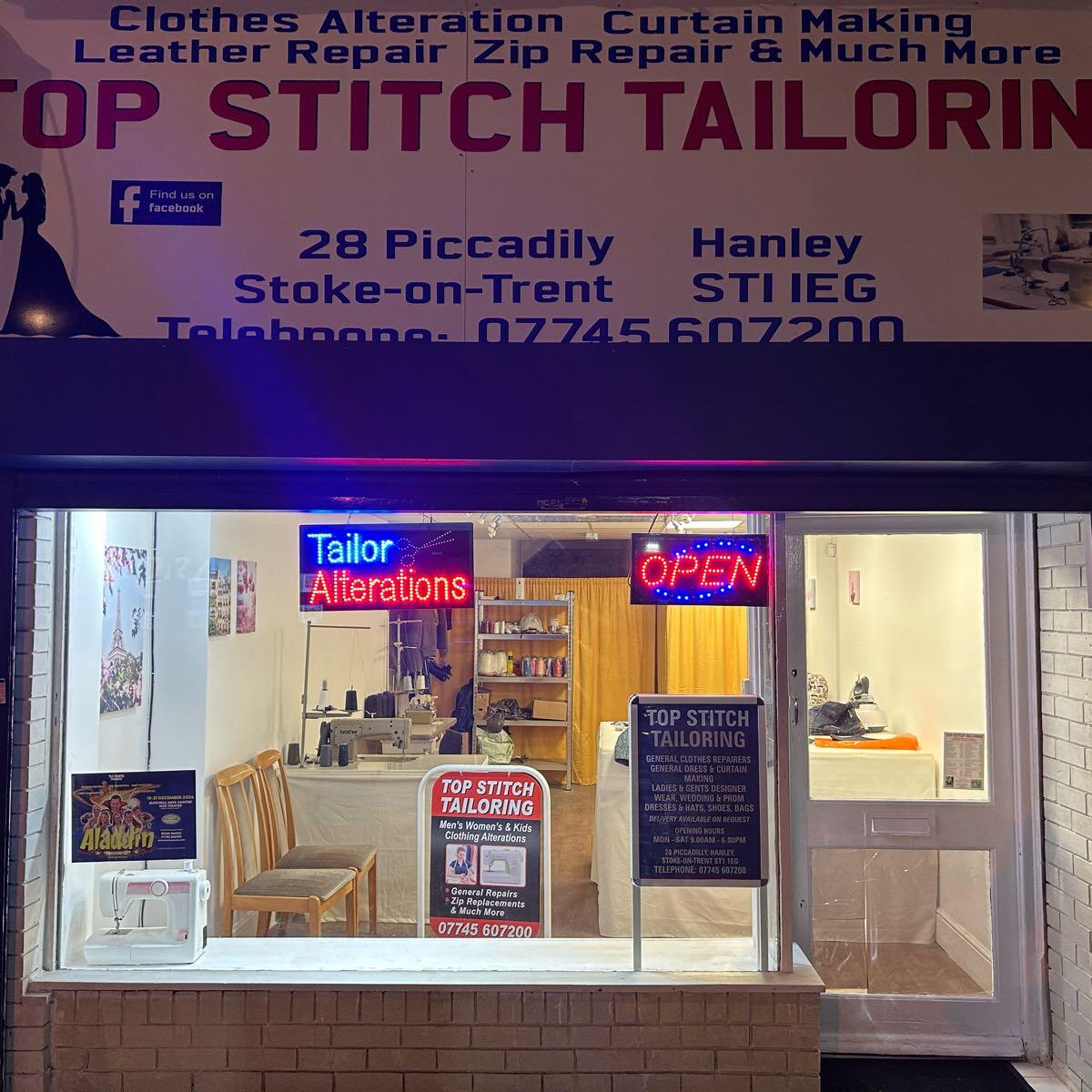 Top Stitch tailoring alterations - Stoke-On-Trent - Nextdoor