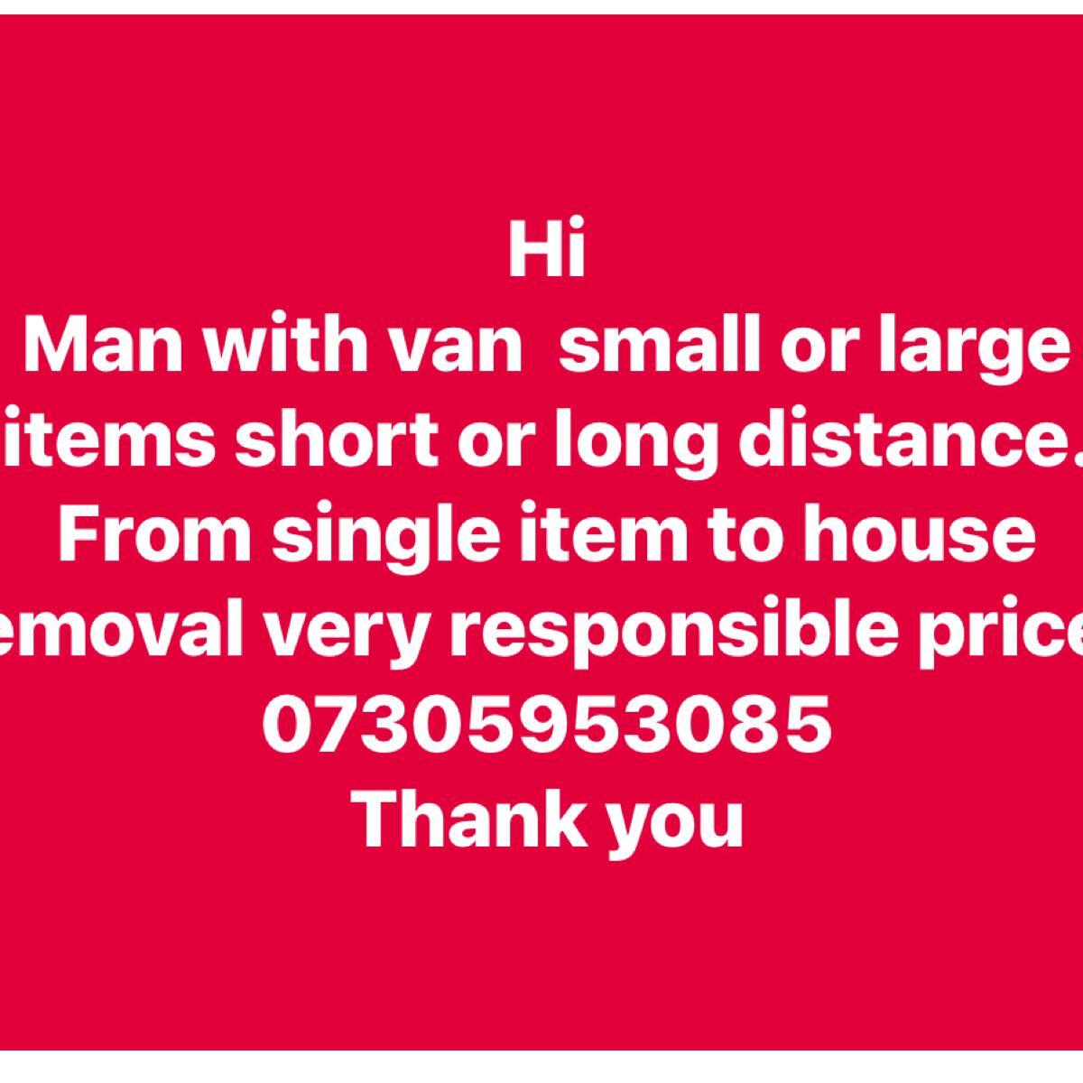Mohamed man with van service - Nextdoor