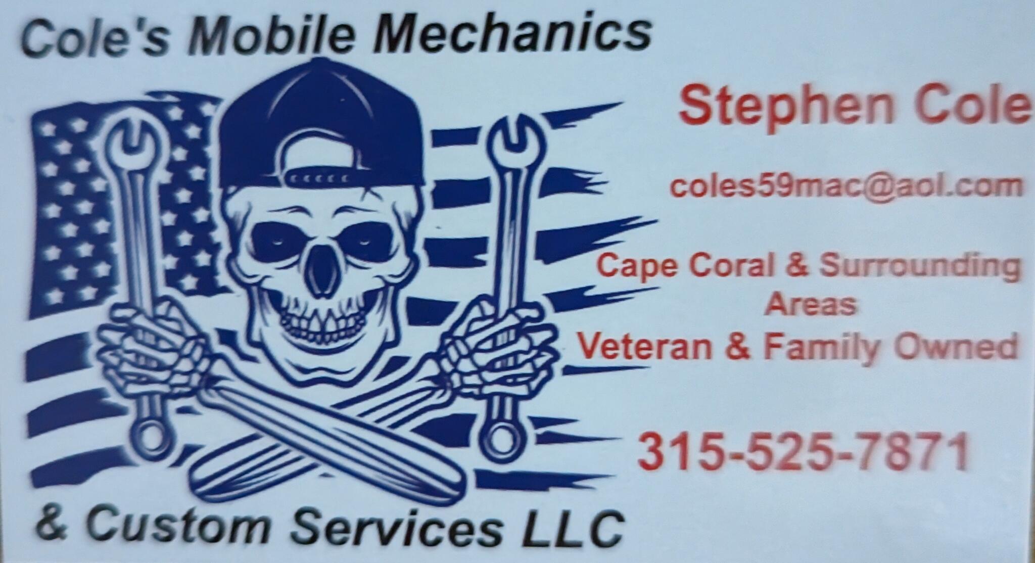 coles mobile mechanics and custom services llc - Nextdoor
