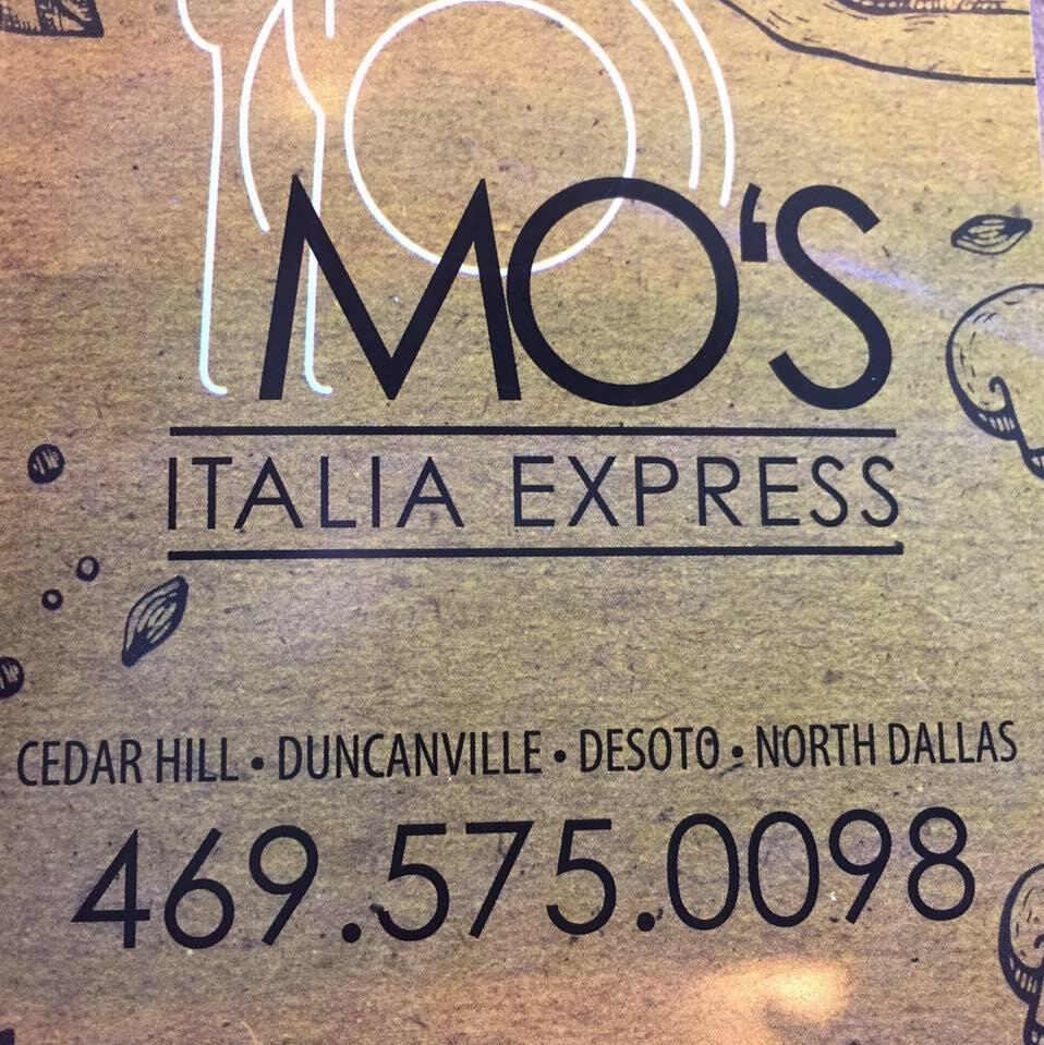 Mo's Italia Express - Cedar Hill, TX - Nextdoor
