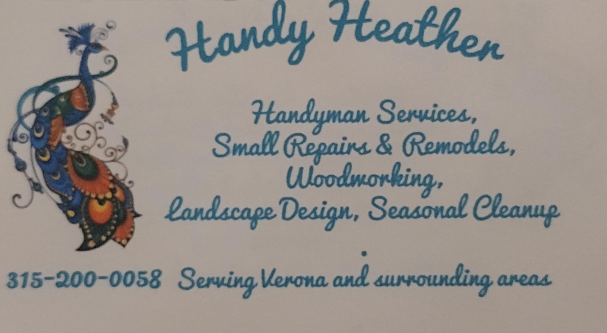 Handy Heather, LLC - Verona, NY - Nextdoor