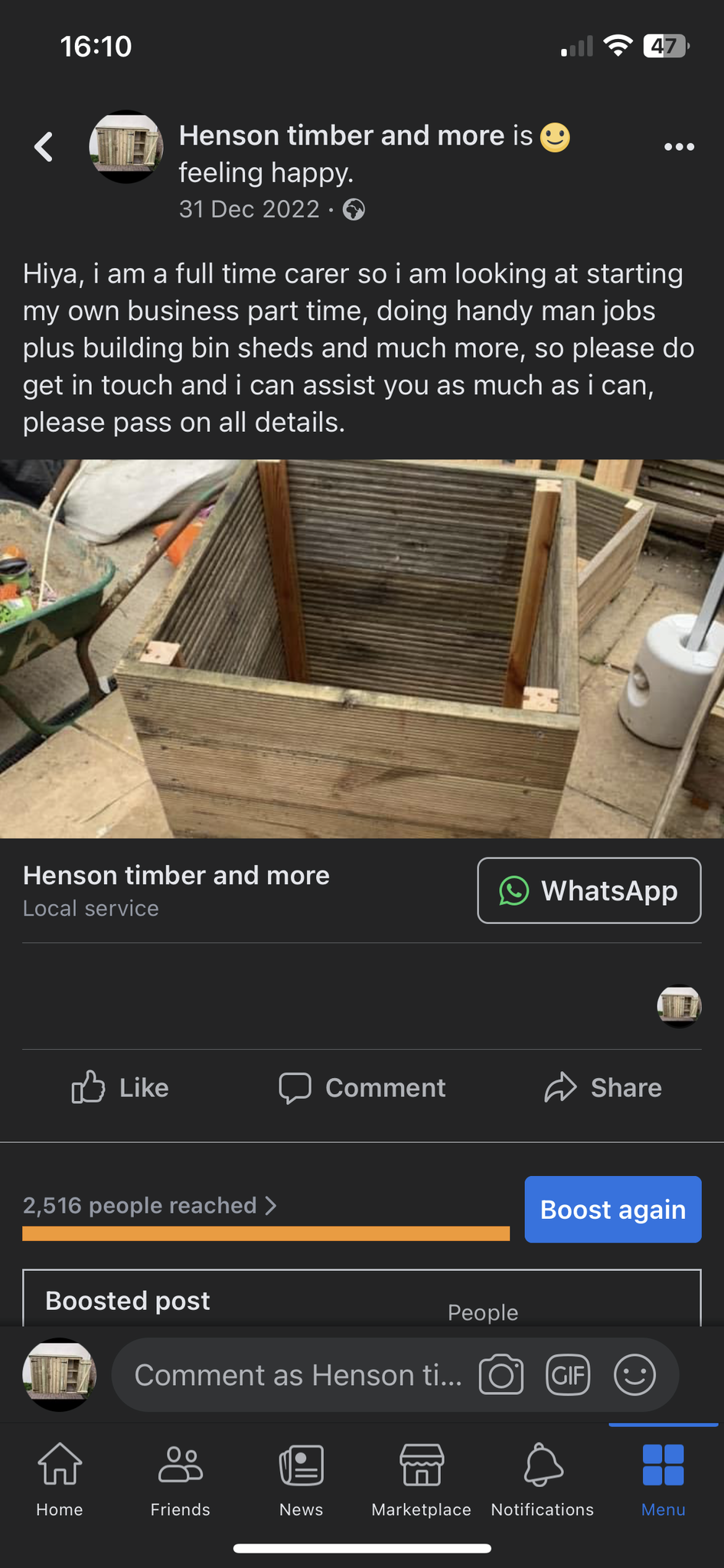 Henson timber and handy services - Nextdoor