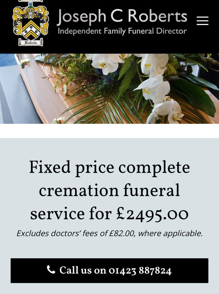 Joseph c roberts funeral directors ltd - Nextdoor