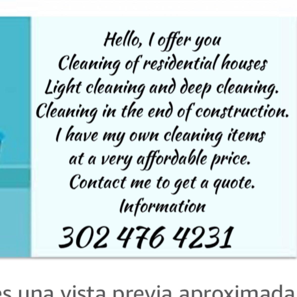 Evelyn Cleaning Services - New Castle, DE - Nextdoor