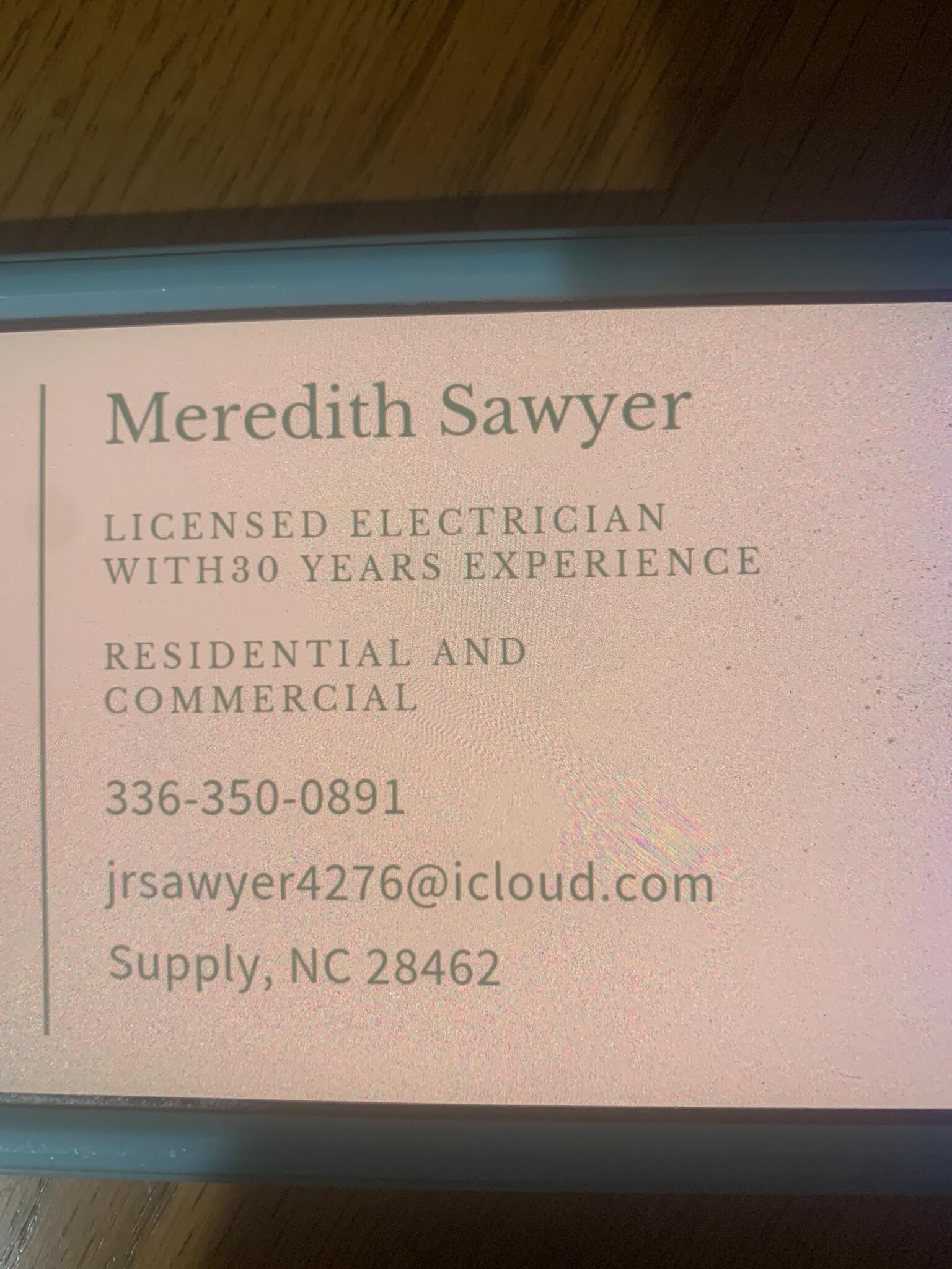 M.L. Sawyer Electrical - Nextdoor