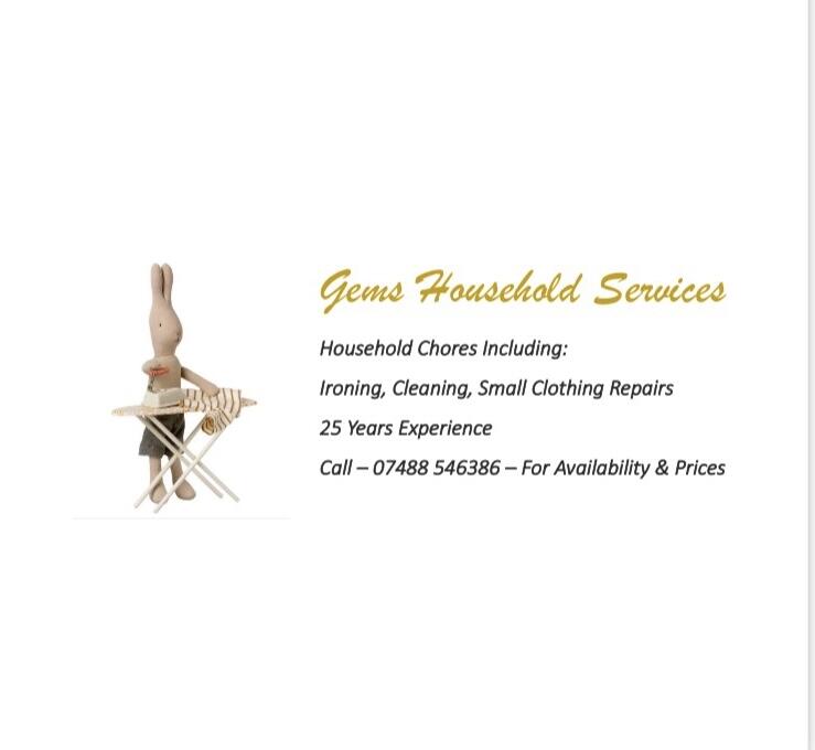 Gems Ironing & Cleaning - West Bromwich, GB-ENG - Nextdoor