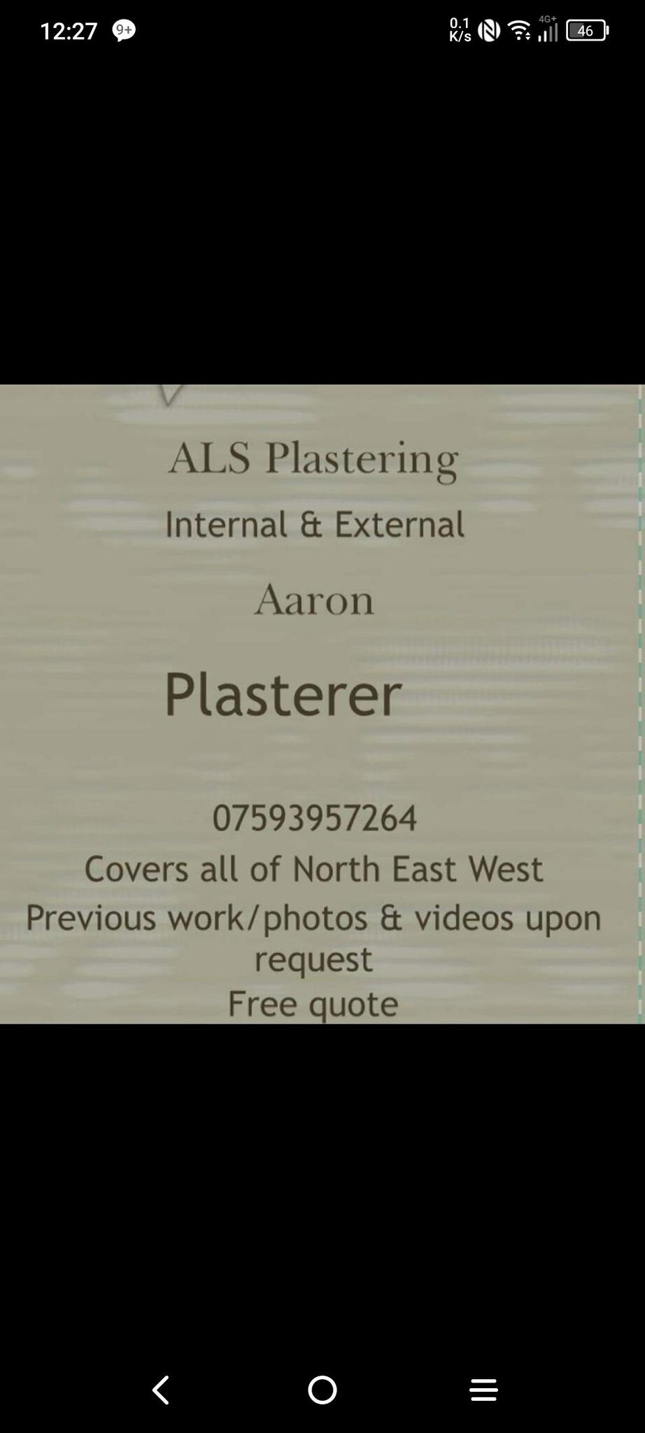 ALS PLASTERING - Deeside - Nextdoor
