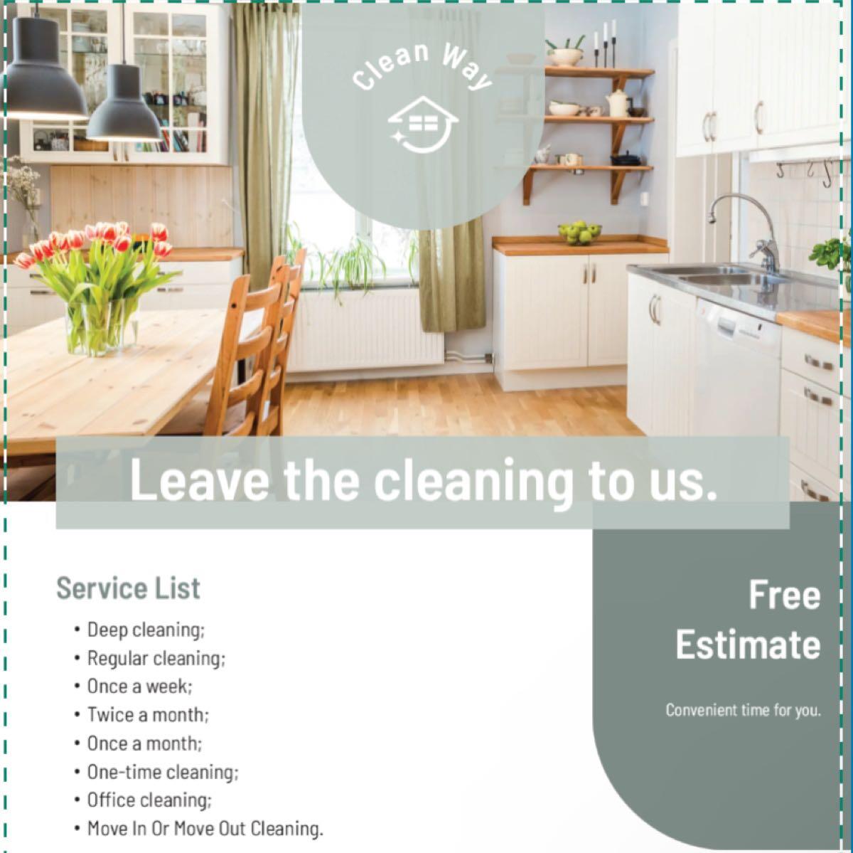Clean Way Cleaning Company LLC - Nextdoor