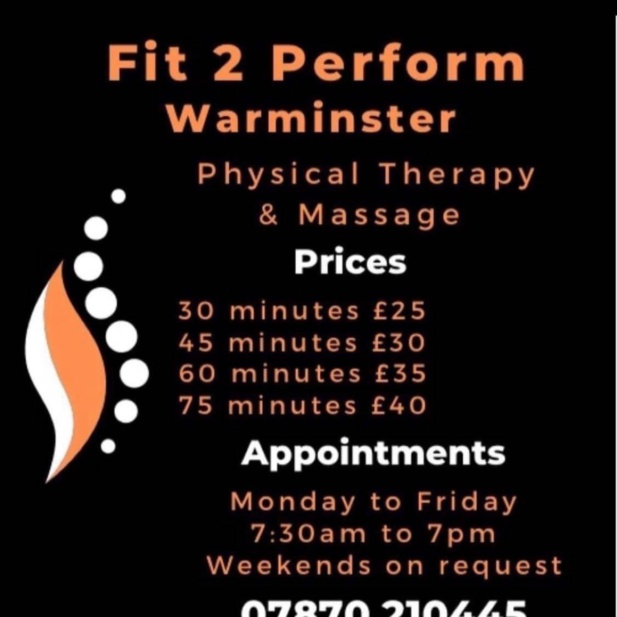 Fit 2 Perform - Warminster - Nextdoor