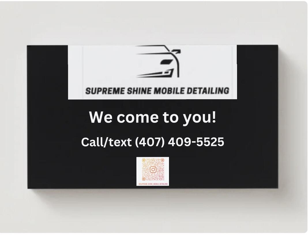 Supreme Shine Mobile Detailing - Orlando, FL - Nextdoor
