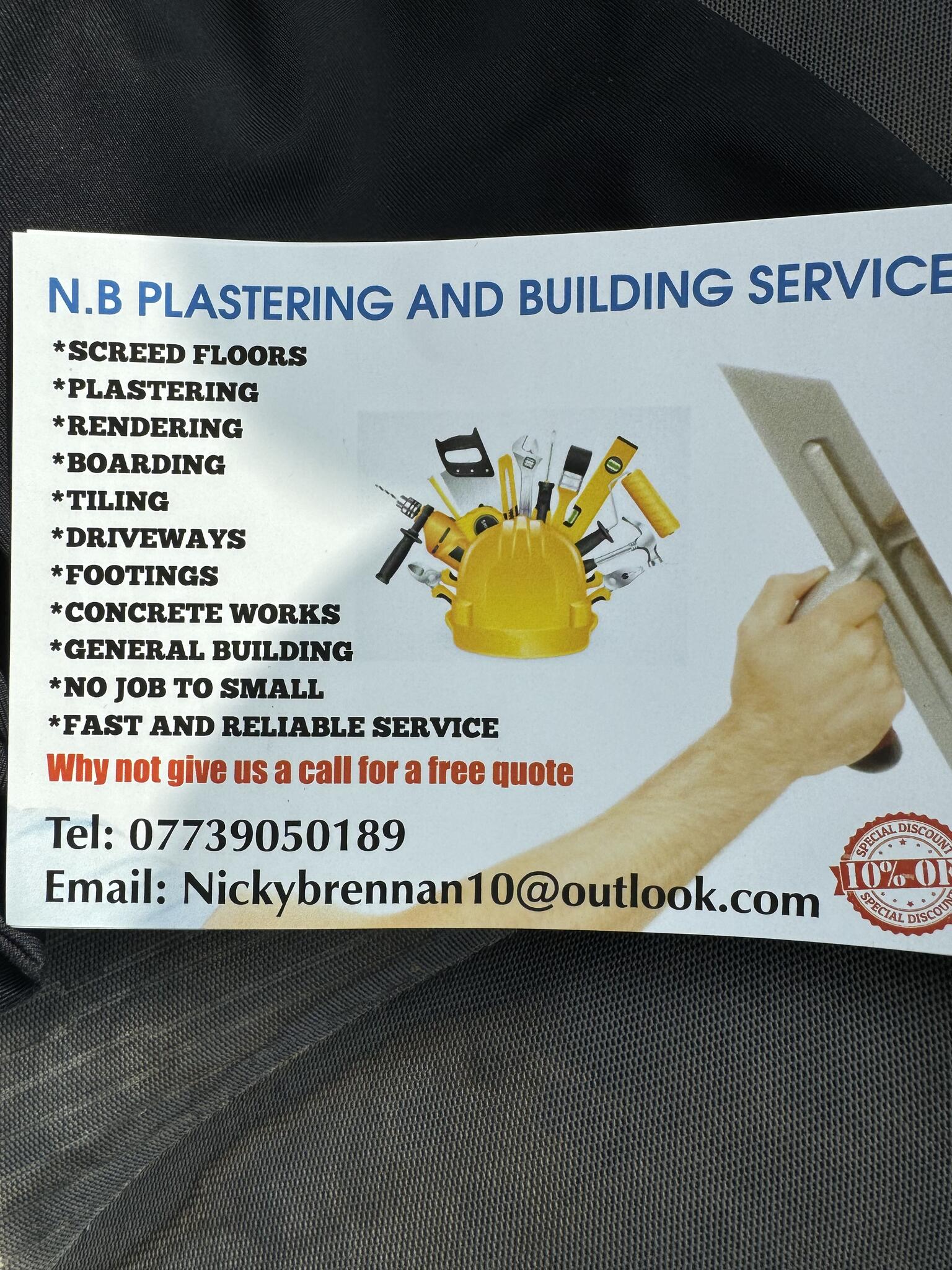 NB plastering and building services - Faversham - Nextdoor