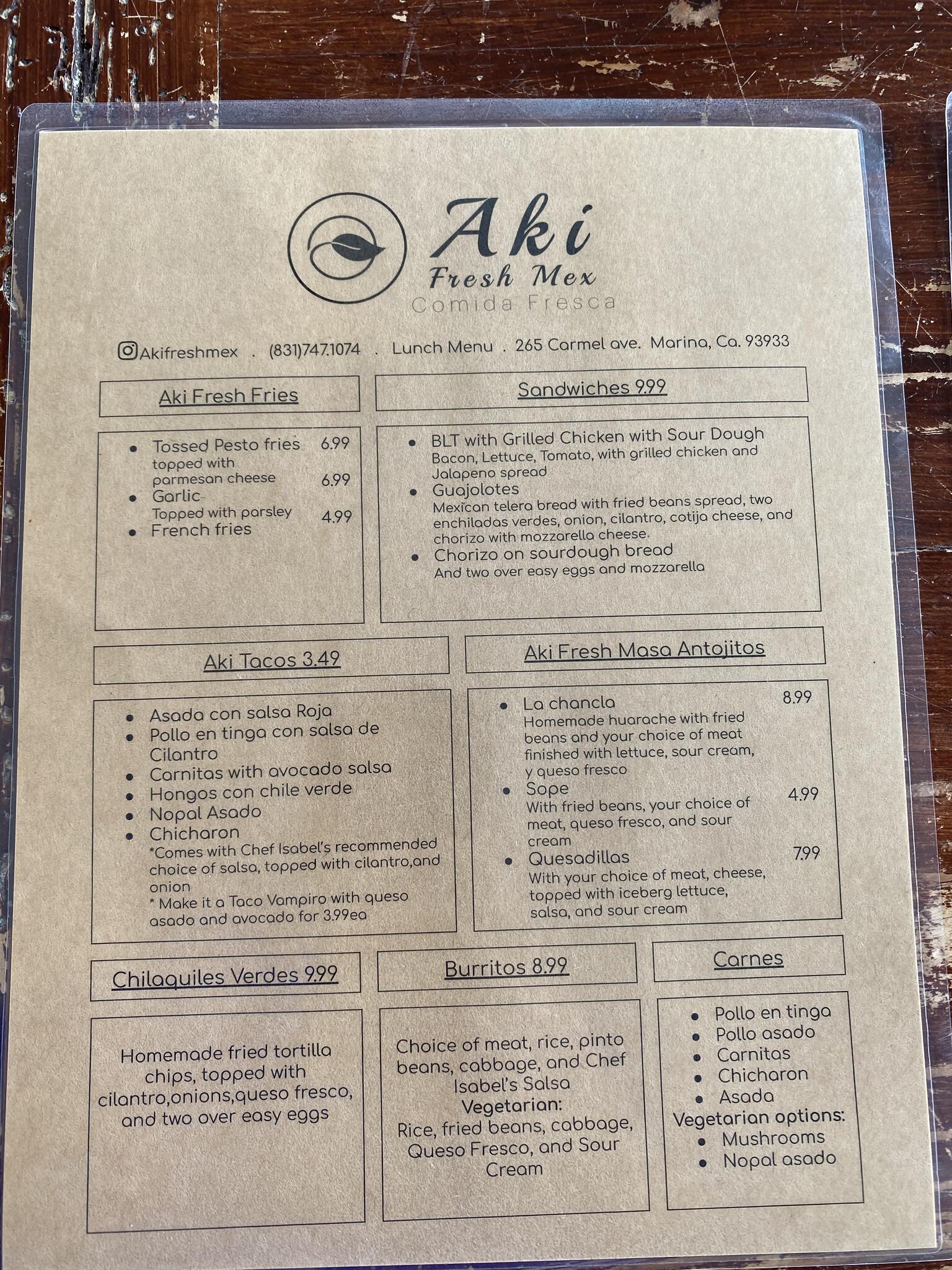 Aki Fresh Mex - Nextdoor