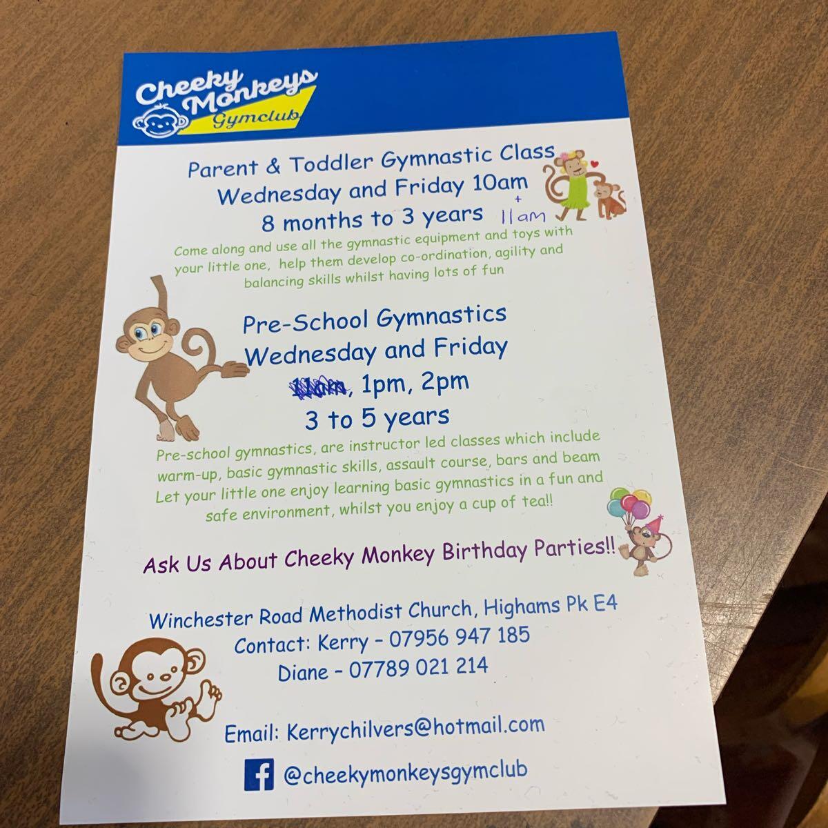 Cheeky Monkeys Gym Club - London - Nextdoor