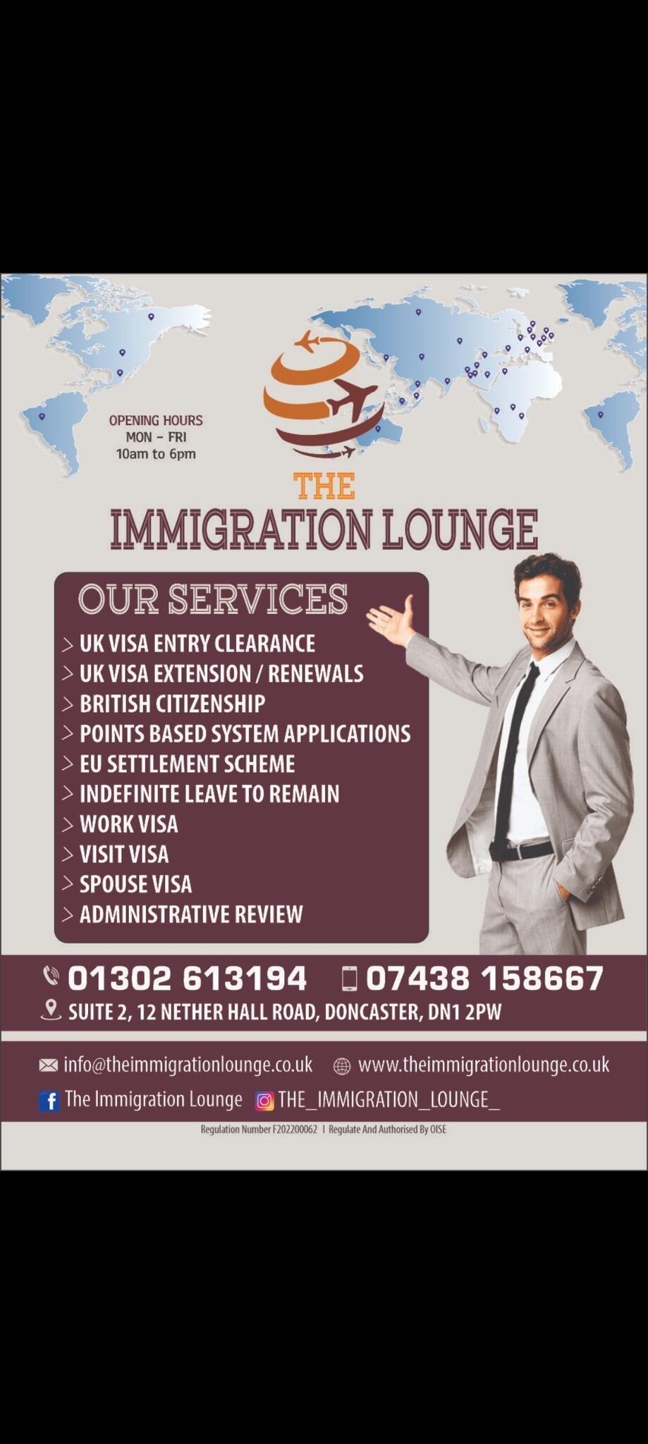 The Immigration Lounge - Doncaster - Nextdoor