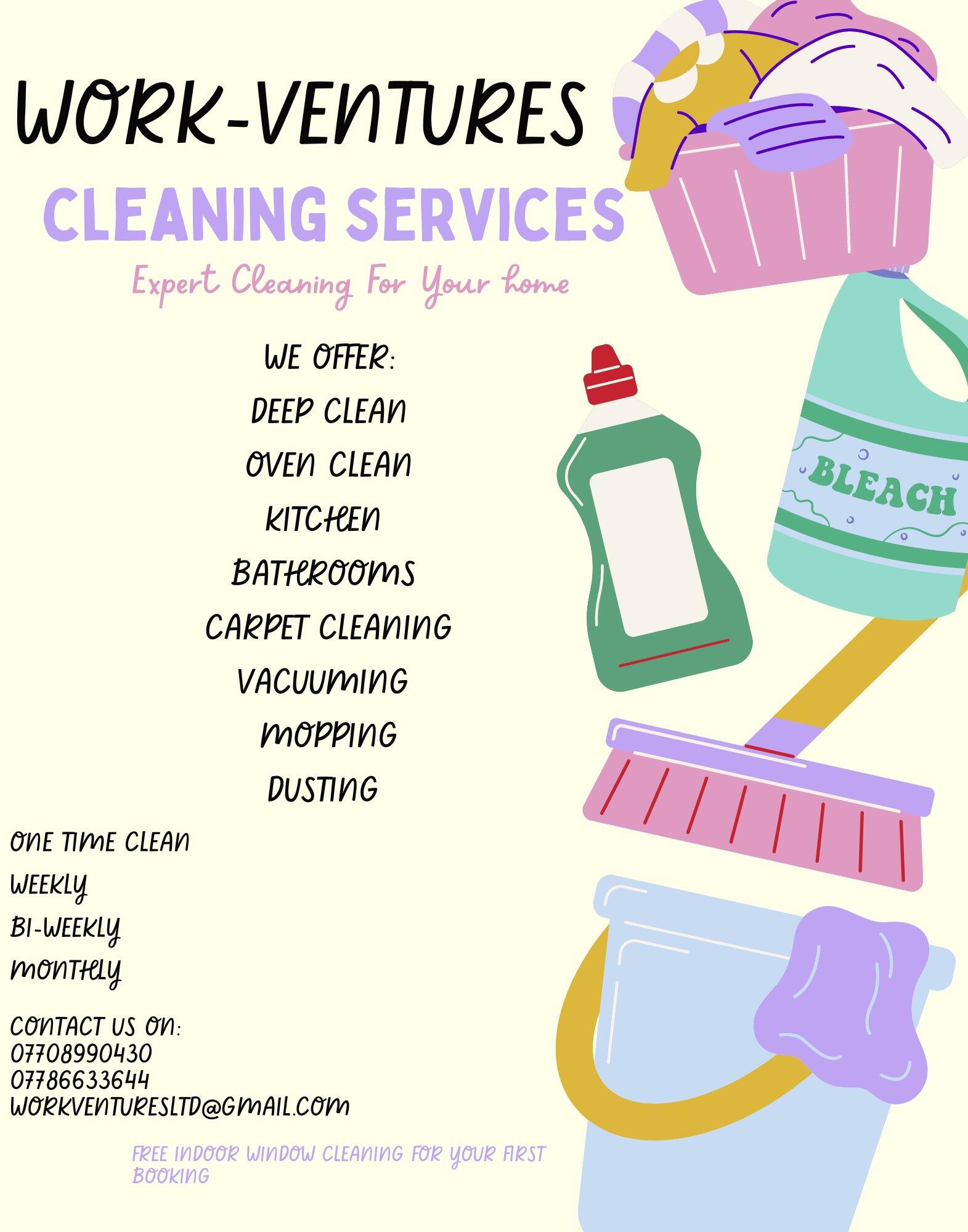 Work-Ventures Cleaning Services - Nextdoor