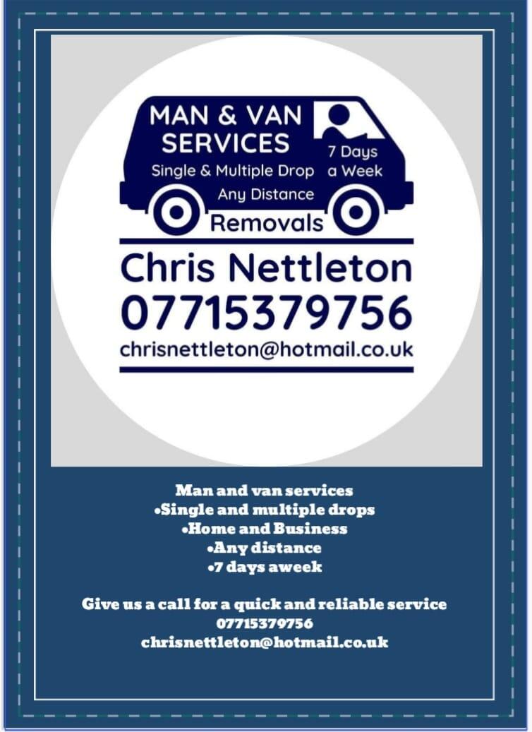 Chris nettleton man and van services - Grantham - Nextdoor