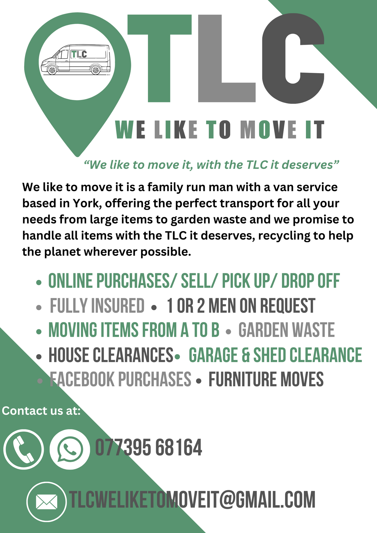 TLC We Like To Move It - York - Nextdoor