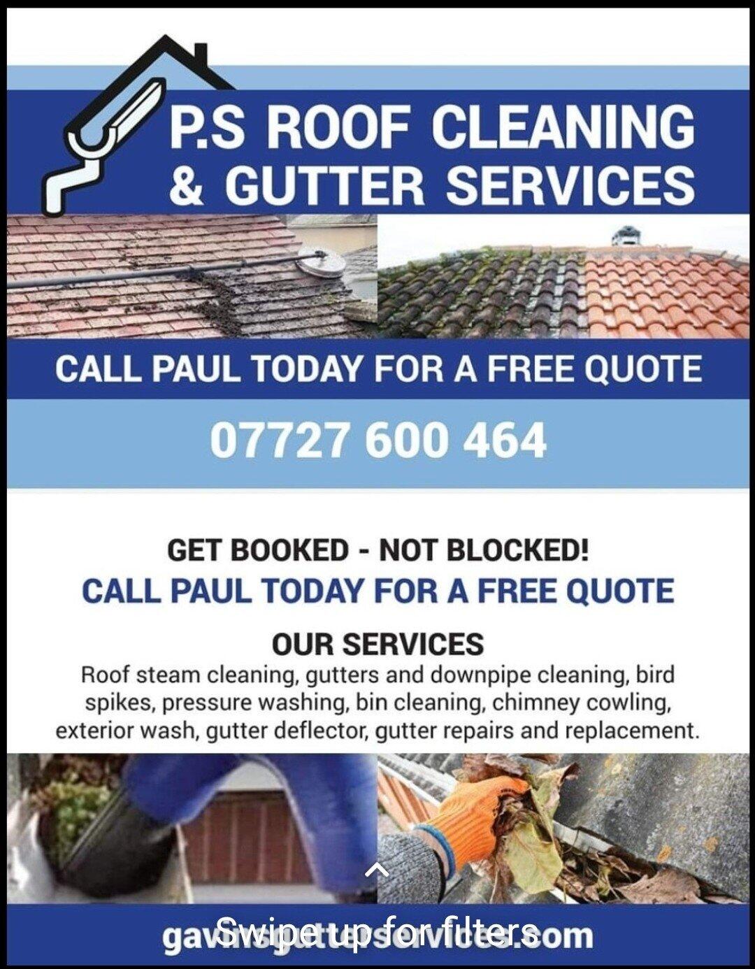 PS ROOF CLEANING AND GUTTER SERVICES - Eastbourne, GB-ENG - Nextdoor