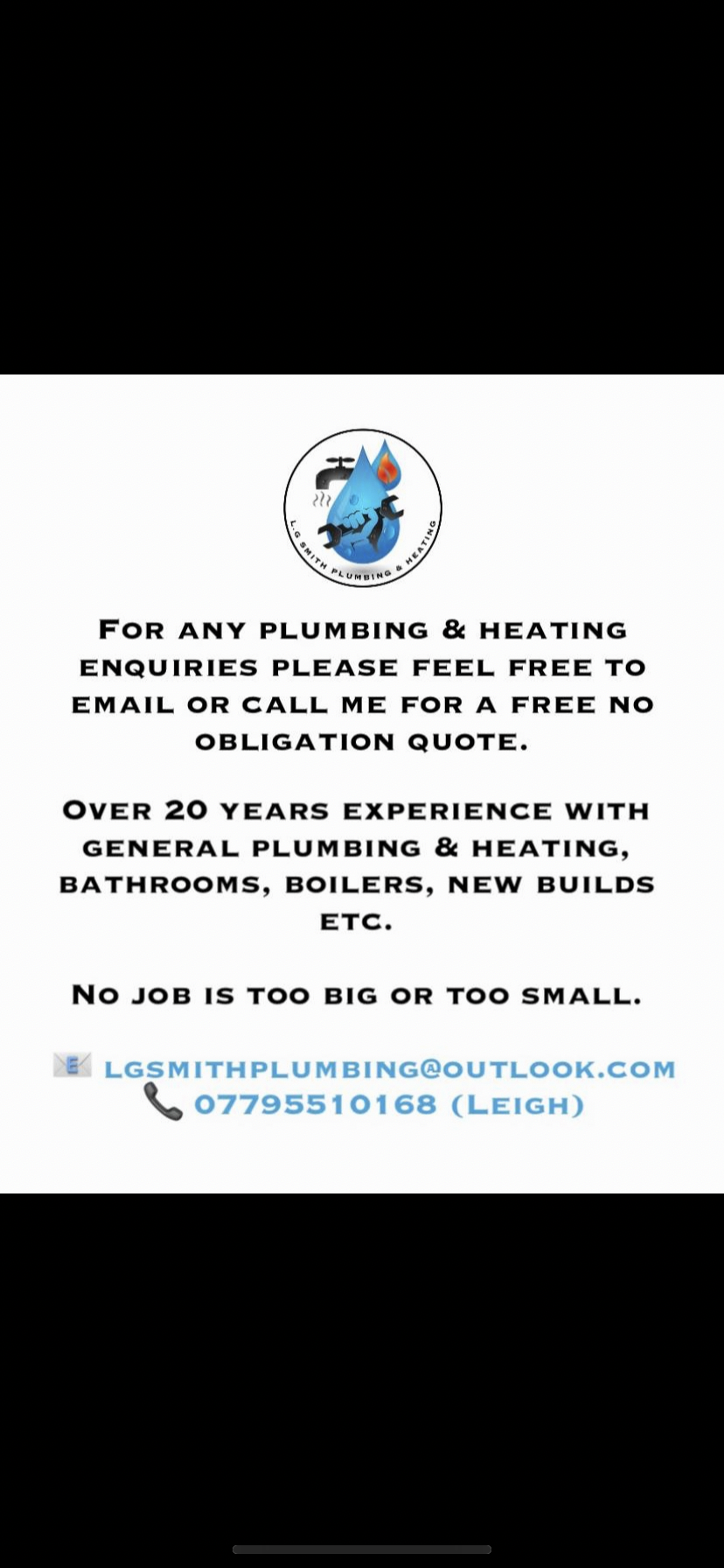 L.G.Smith Plumbing & Heating - Reading - Nextdoor