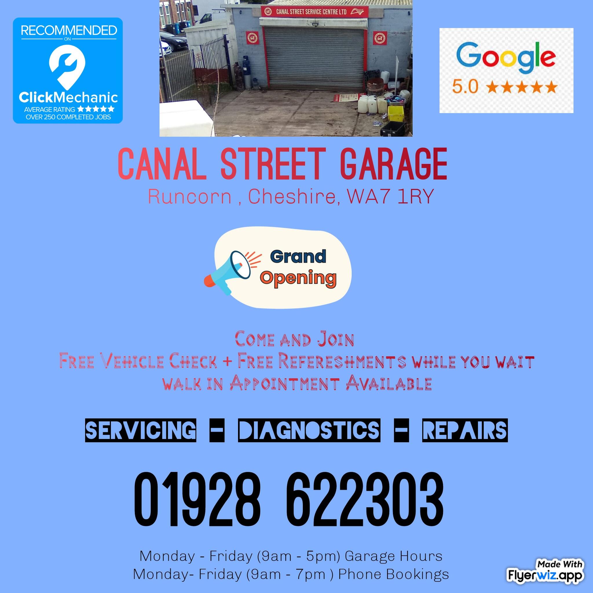 Canal Street Garage - Runcorn, England - Nextdoor