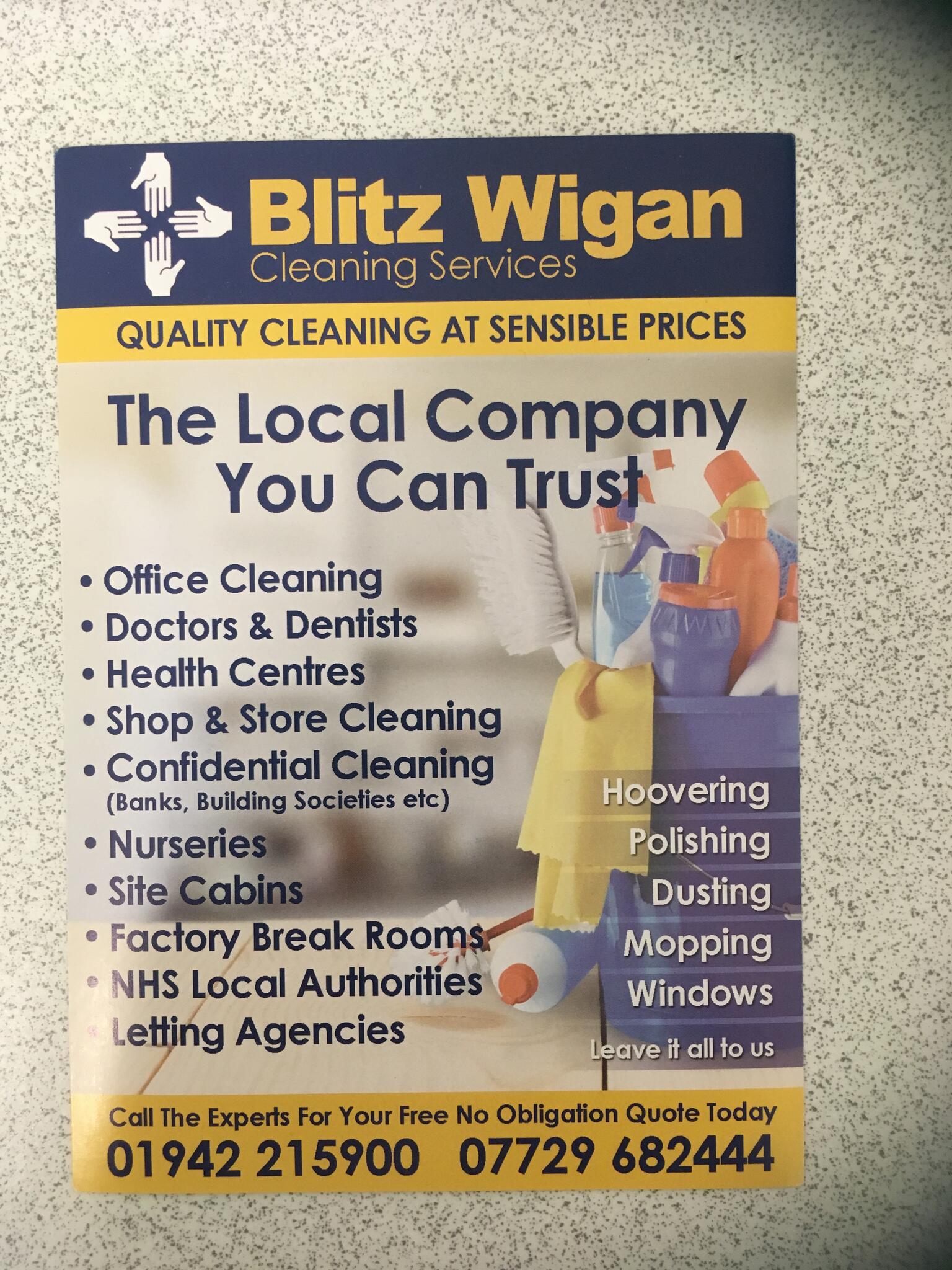 Blitz Cleaning Services (Wigan ) - Wigan - Nextdoor