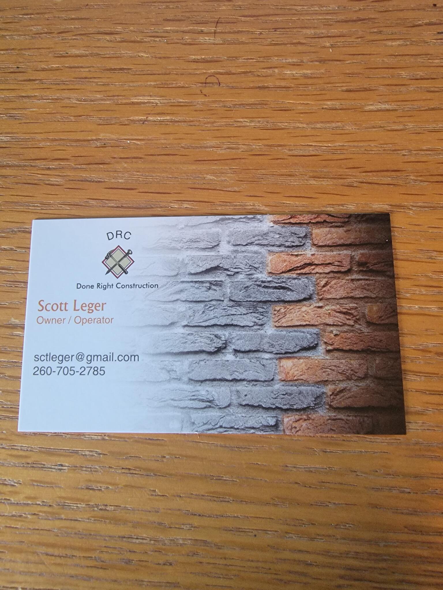 DRC - Done Right Construction - Nextdoor