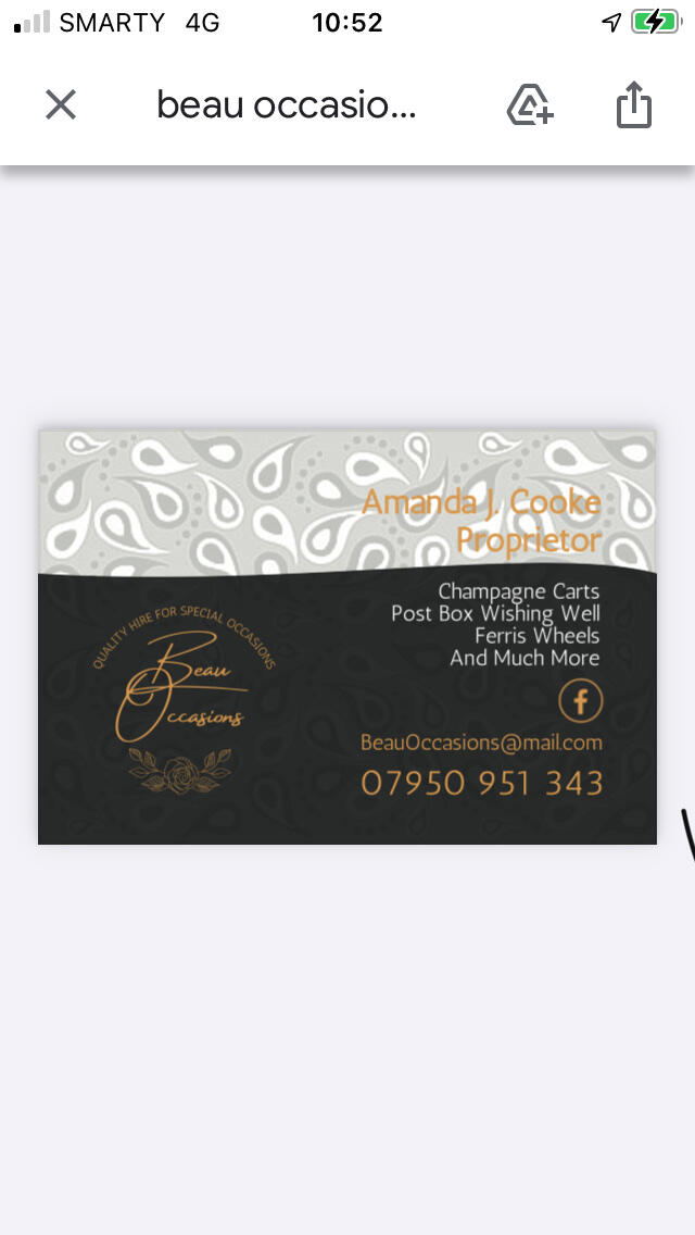 Beau Occasions Hire - Durham - Nextdoor