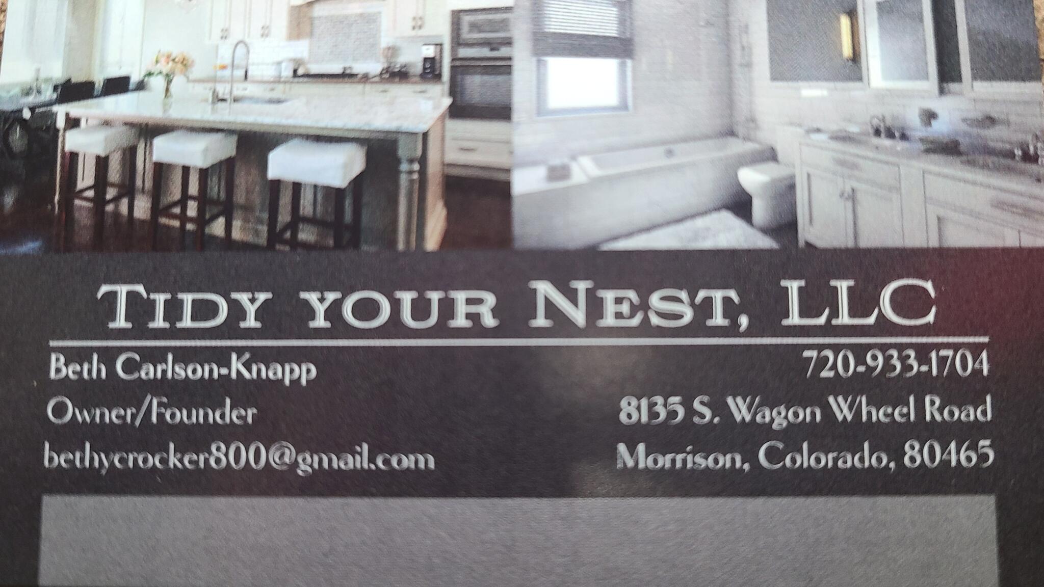 Tidy Your Nest, LLC, Housekeeping Services - Morrison, CO - Nextdoor