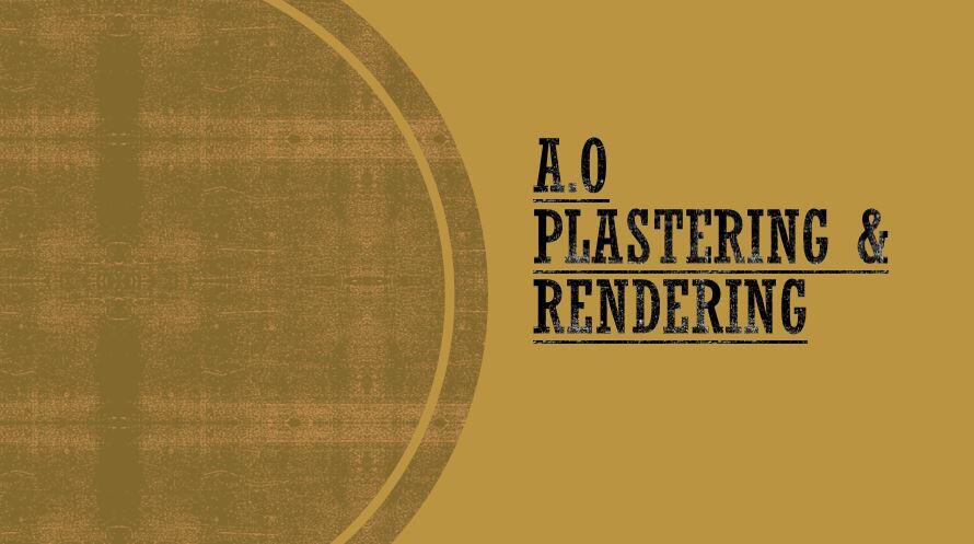 A O Plastering & Rendering - Nextdoor