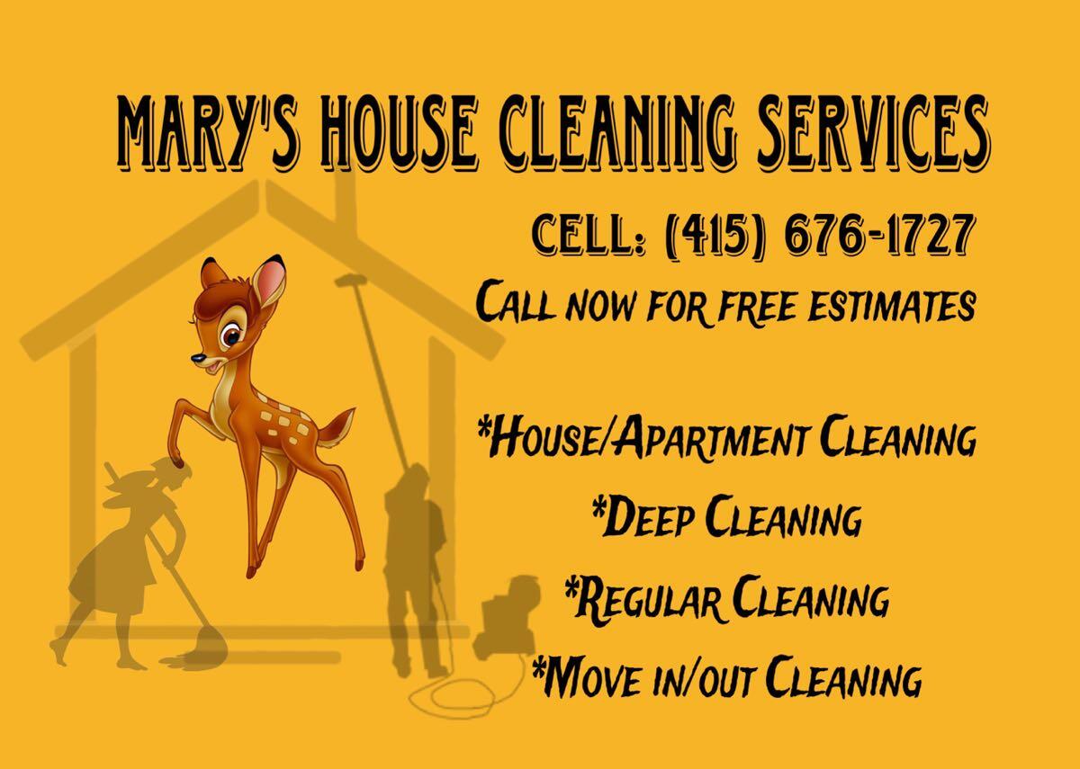 Mary’s house Cleaning - San Francisco Bay Area, CA - Nextdoor